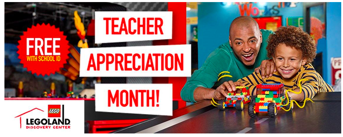 LEGOLAND Atlanta – Teacher Appreciation Month!