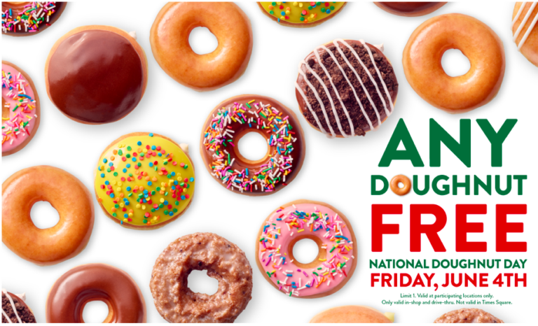 June 4th: National Doughnut Day